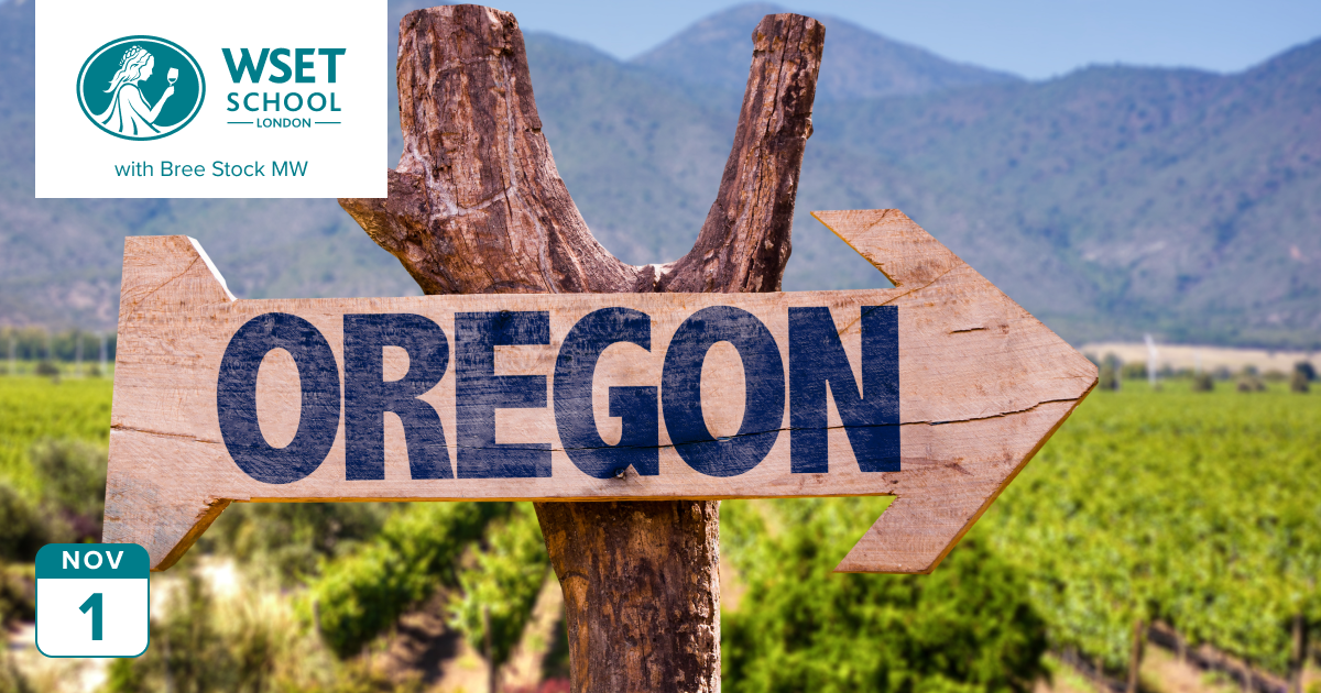 Explore Oregon with Bree Stock MW | Wine tasting at WSET School London ...