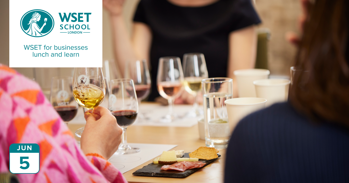 WSET for businesses lunch and learn | Wine & Spirit Education Trust