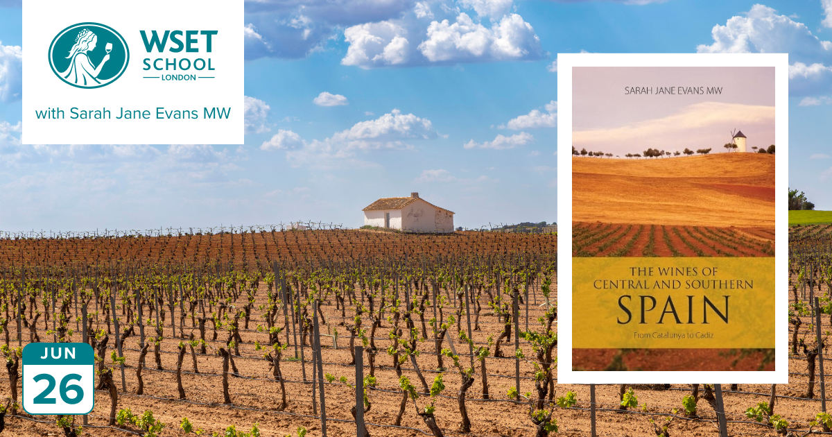 Meet the author: Central and Southern Spain with Sarah Jane Evans MW | Wine & Spirit Education Trust